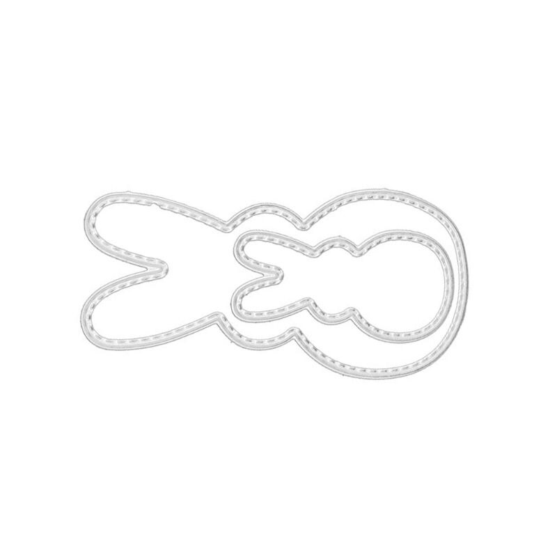 Easter Rabbit Mother and Child Metal Cutting Dies ... – Grandado