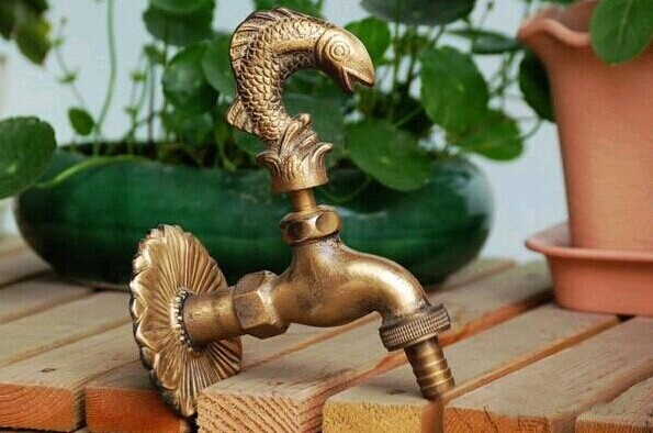 Decorative outdoor faucet rural animal shape garde... – Grandado