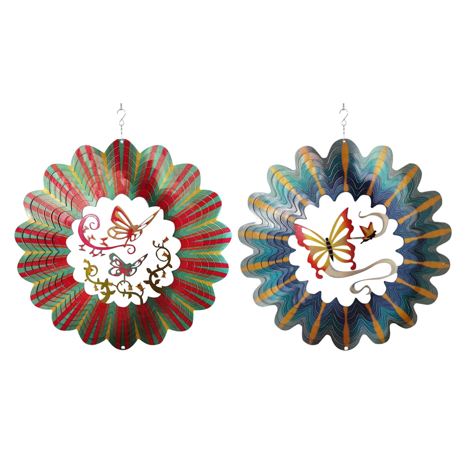 12 Inch Wind Spinner 3D Rotating Crafts Stainless ... – Grandado