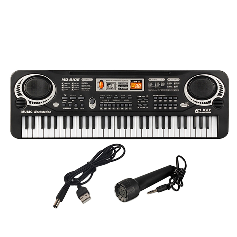 freundlicher Musik Klavier Tastatur 61 Tasten Klav... – Grandado