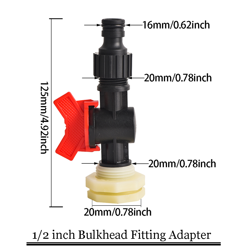 IBC Faucet Adapter S60 Quick Connector Hose Valve ... – Grandado