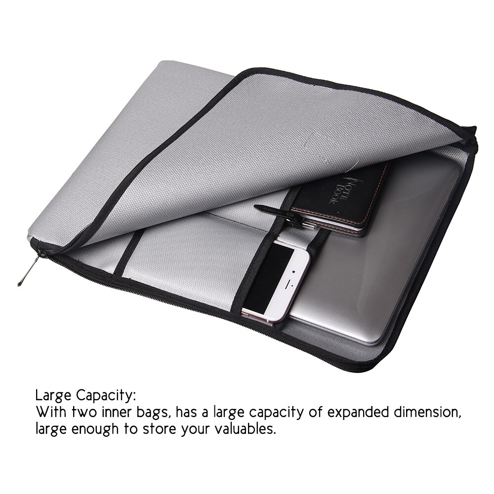 Office Document Bag Holder Fireproof Pouch Portabl... – Vicedeal