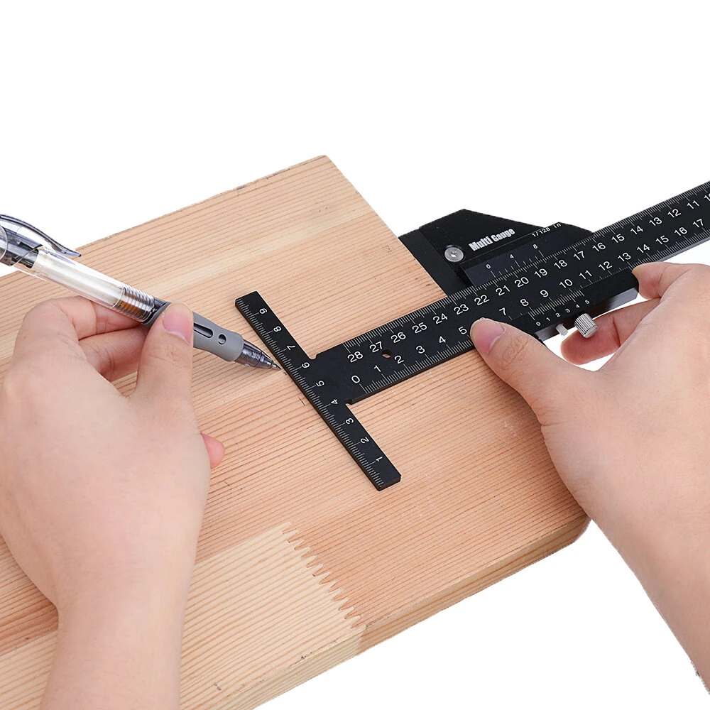 T Type Multifunction Woodworking Scriber Gauge Alu... – Grandado