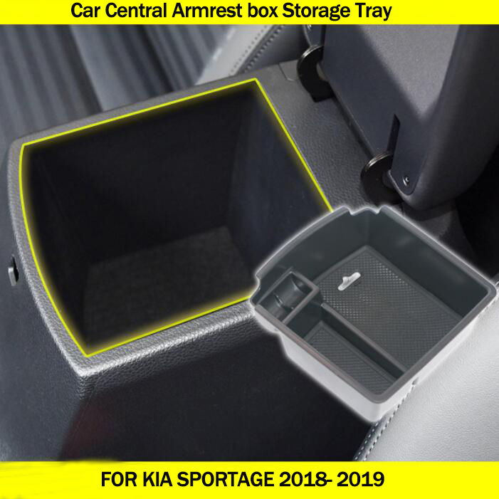 Car Accessories Central Armrest box Storage Tray F... – Grandado