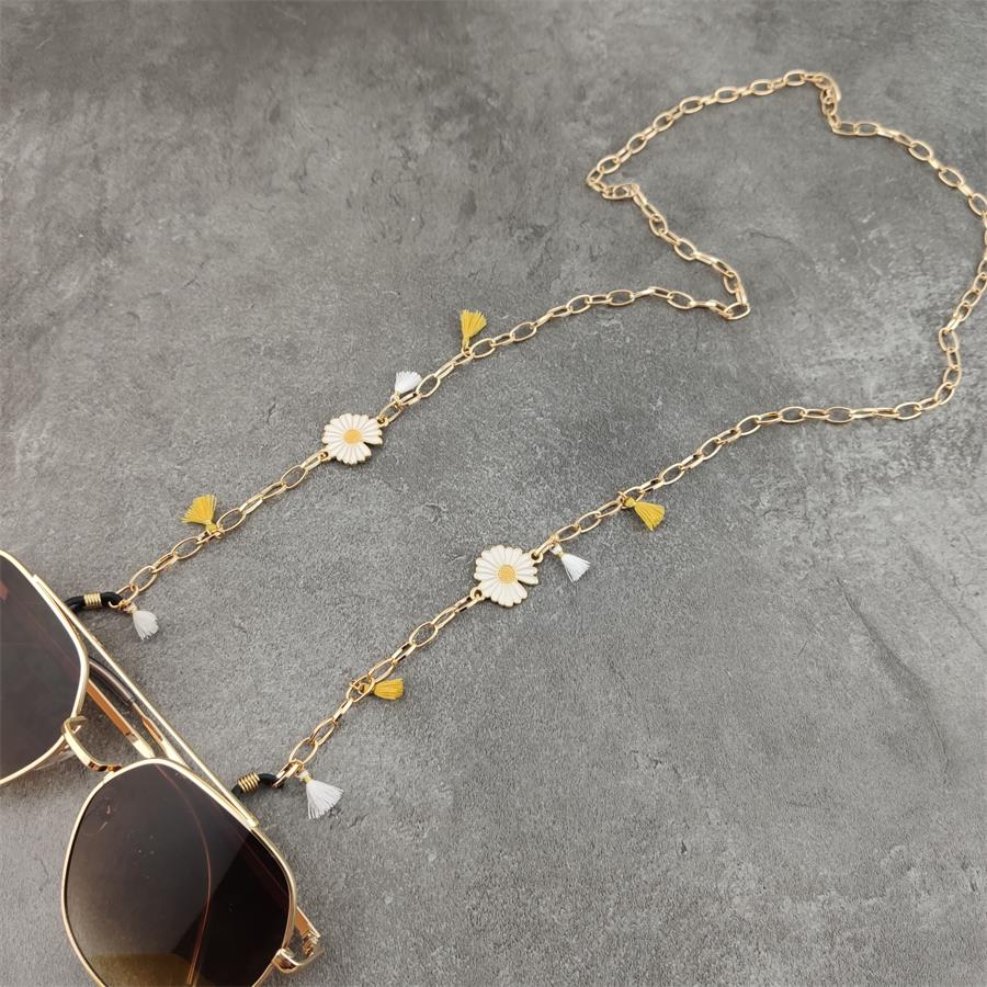Metal Daisy Reading Glasses Chain Sunglasses Eyewe... – Vicedeal