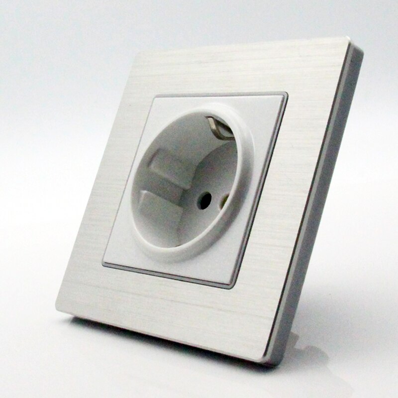 Manufacturer EU standard socket ,silver aluminum p... – Vicedeal