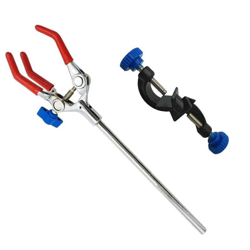 Lab Klem 3 Prong Vinger Stijl Rubber Beklede Hoofd... – Vicedeal