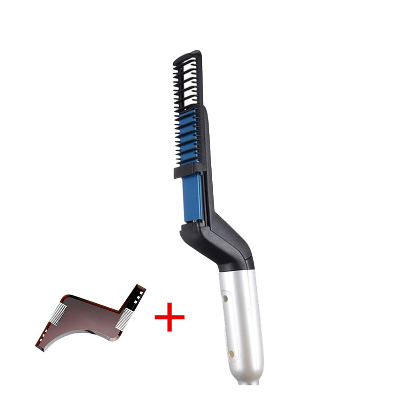 Multifunctional Electric Hair Comb Brush Beard Str... – Grandado