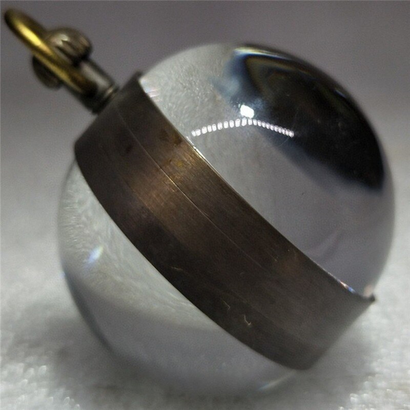 Antique Distressed Crafts Vintage Clock Brass Glas... – Vicedeal