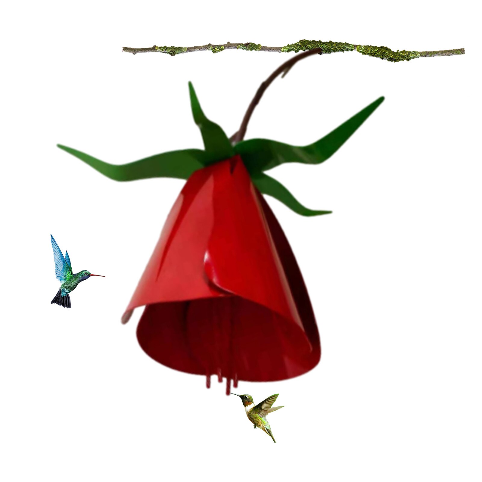 Vogel Feeders Voor Buiten Stalen Humming Bird Feed... – Vicedeal