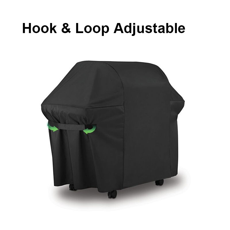 153 x 72 x 112cm svart vattentät bbq-lock bbq-till... – Grandado