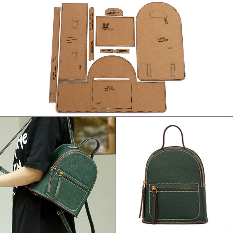 1Set DIY Kraft Paper Template Ladies Backpack Leis... – Grandado