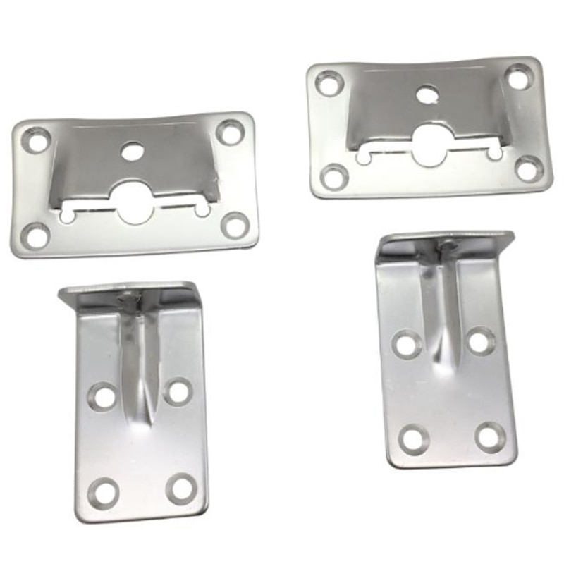 2 Set Marine Grade Stainless Steel Table Bracket S... – Grandado