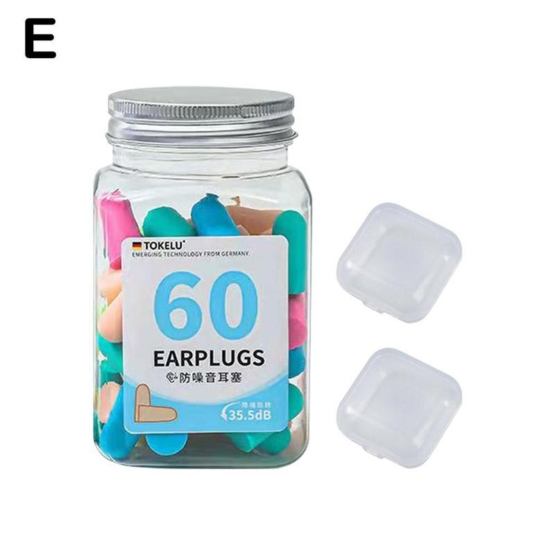 24/60pcs Ear Plugs Earplugs Noise Reduction Ear Pl... – Vicedeal