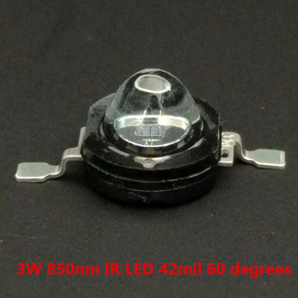 5PCS/LOT 3W high power infrared diode infrared led... – Grandado