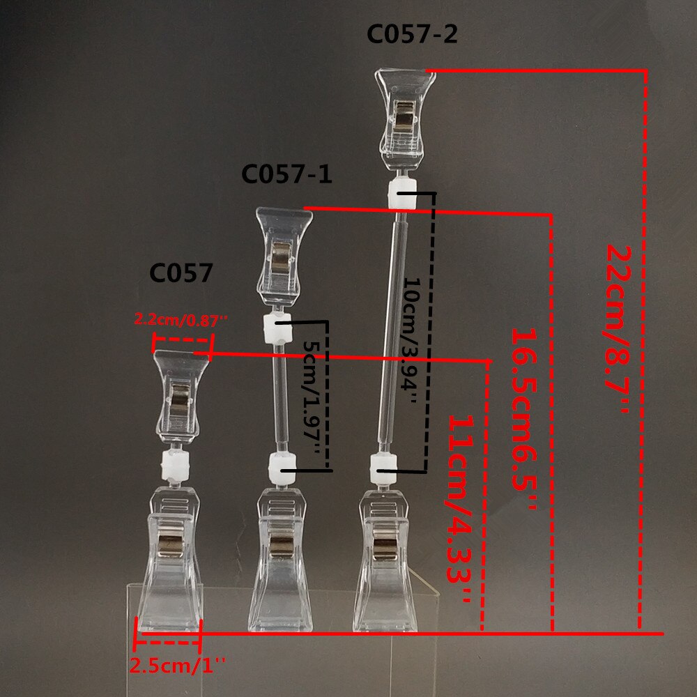 Clear POP Plastic Display Sign Signage Paper Card ... – Vicedeal