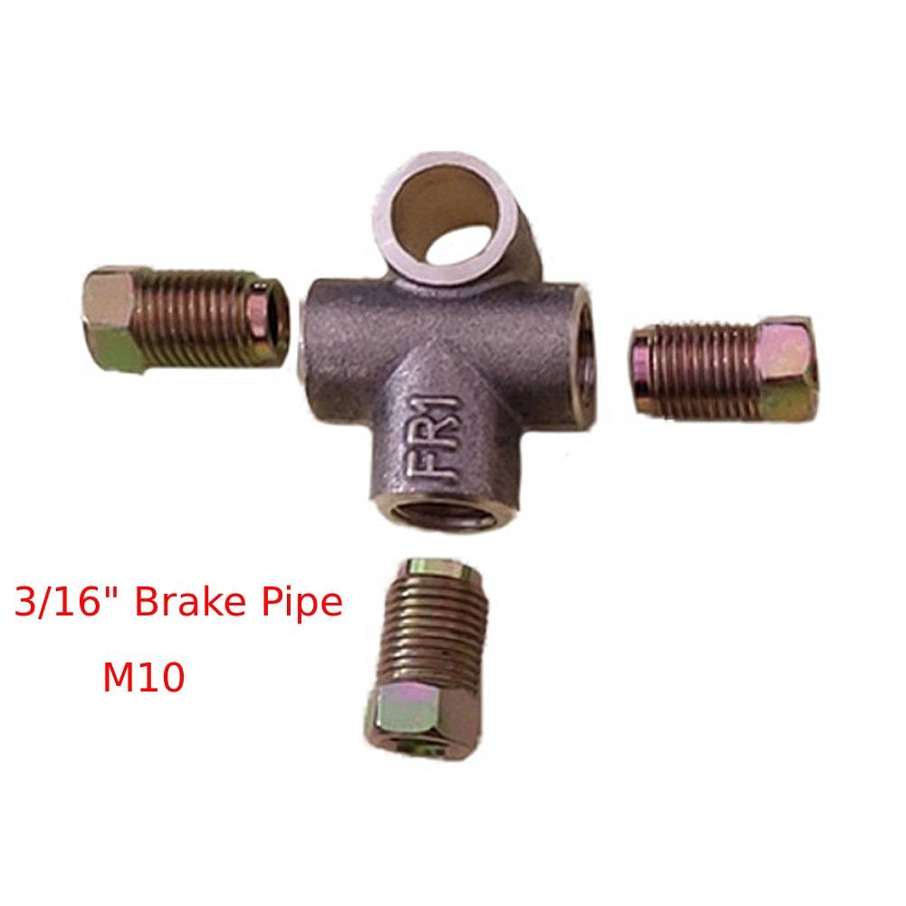 10mm Brake Pipe Unions 3/16\" Brake Brake Pipe Fit... – Grandado