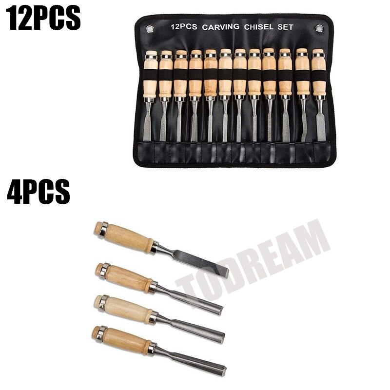 12pcs/set Wood Carving Set Carving Knife Tools Set... – Grandado