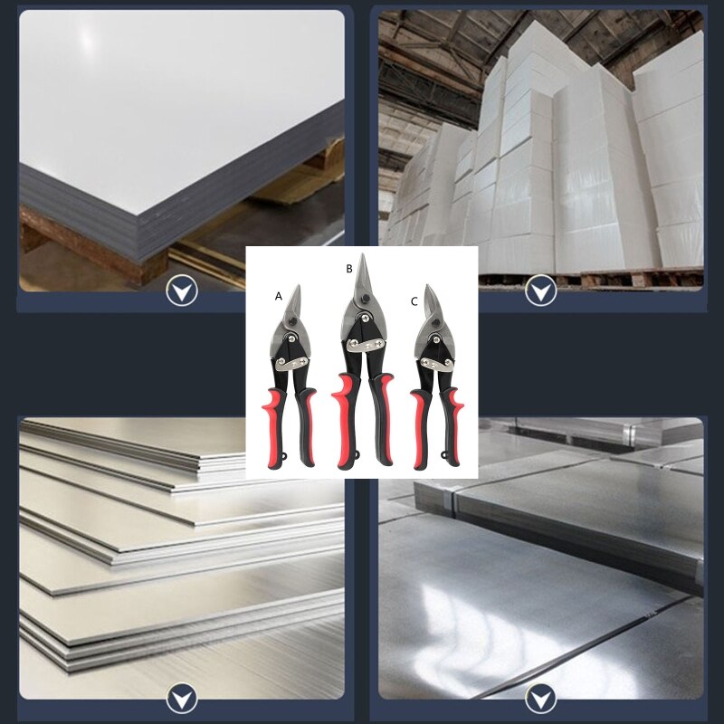 Aviation Tin Snips Left Right Straight Tin Cutting... – Grandado