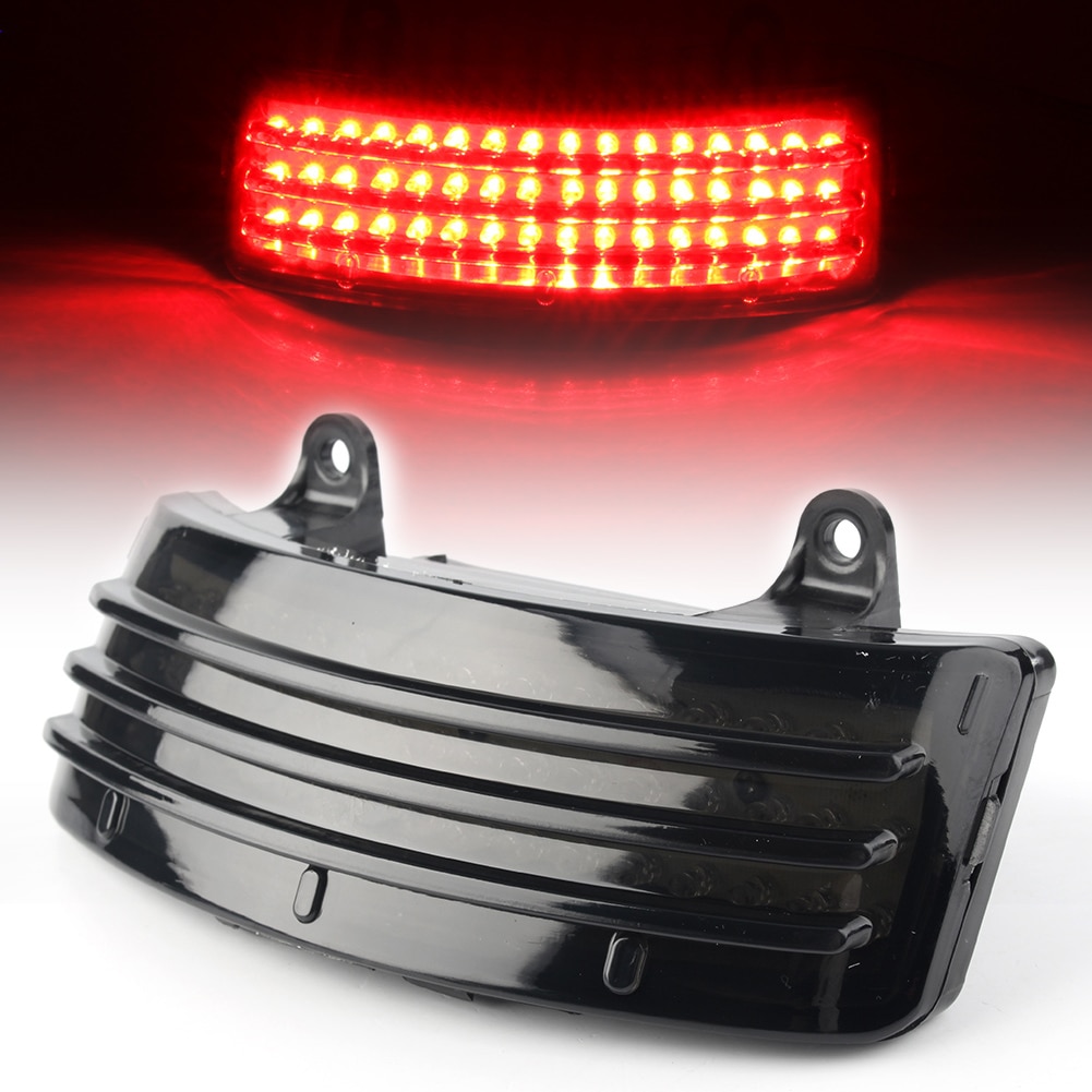 Motorcycle Tri Bar LED Rear Tail Fender Tip Light ... – Vicedeal