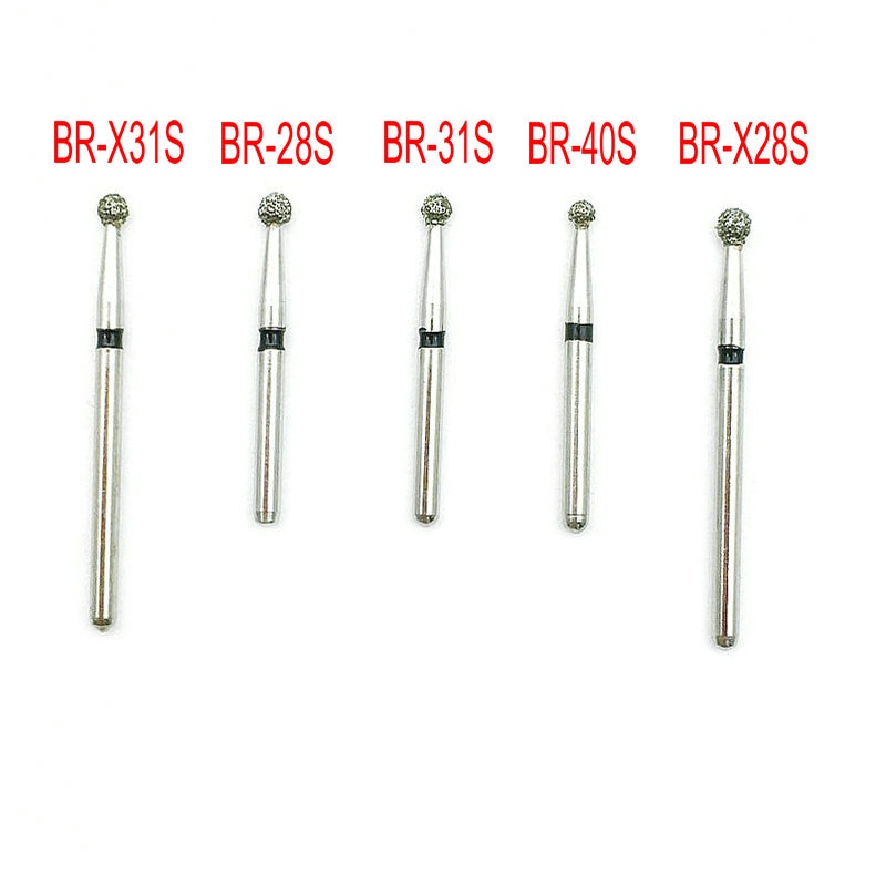 100pcs Dental Diamond Burs Drills BR SERIES Super ... – Grandado