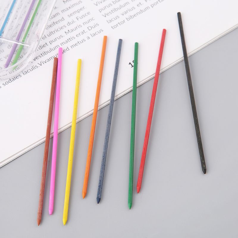 12Pcs 2.0mm Mechanical Pencil Colors 2B Lead Refil... – Grandado