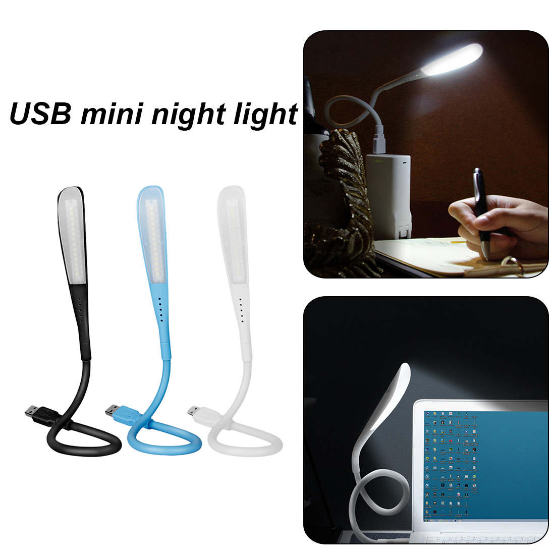Portable Mini USB Led Lamp Flexible LED Touch USB ... – Grandado
