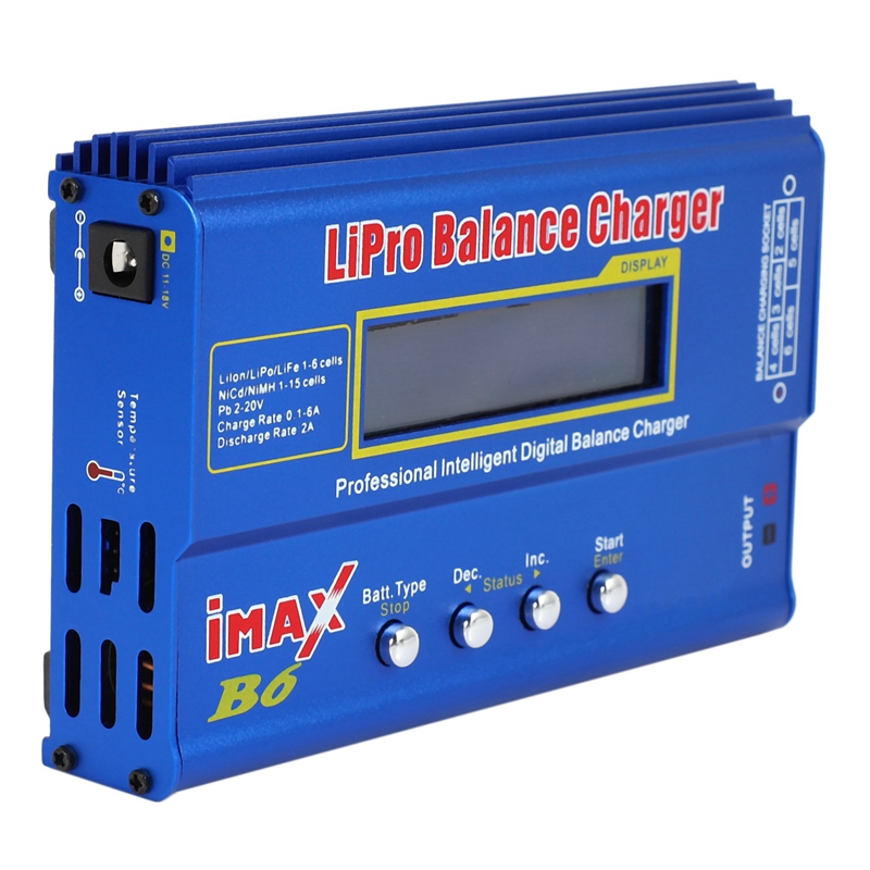 3C-Imax B6 12V Battery Charger 80W Lipro Balance C... – Grandado