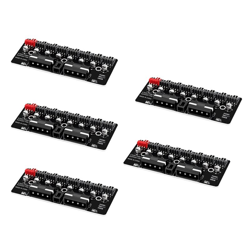 Pwm Fan Hub Cpu Chassis Fan Gouverneur 8 Poort 12V... – Vicedeal