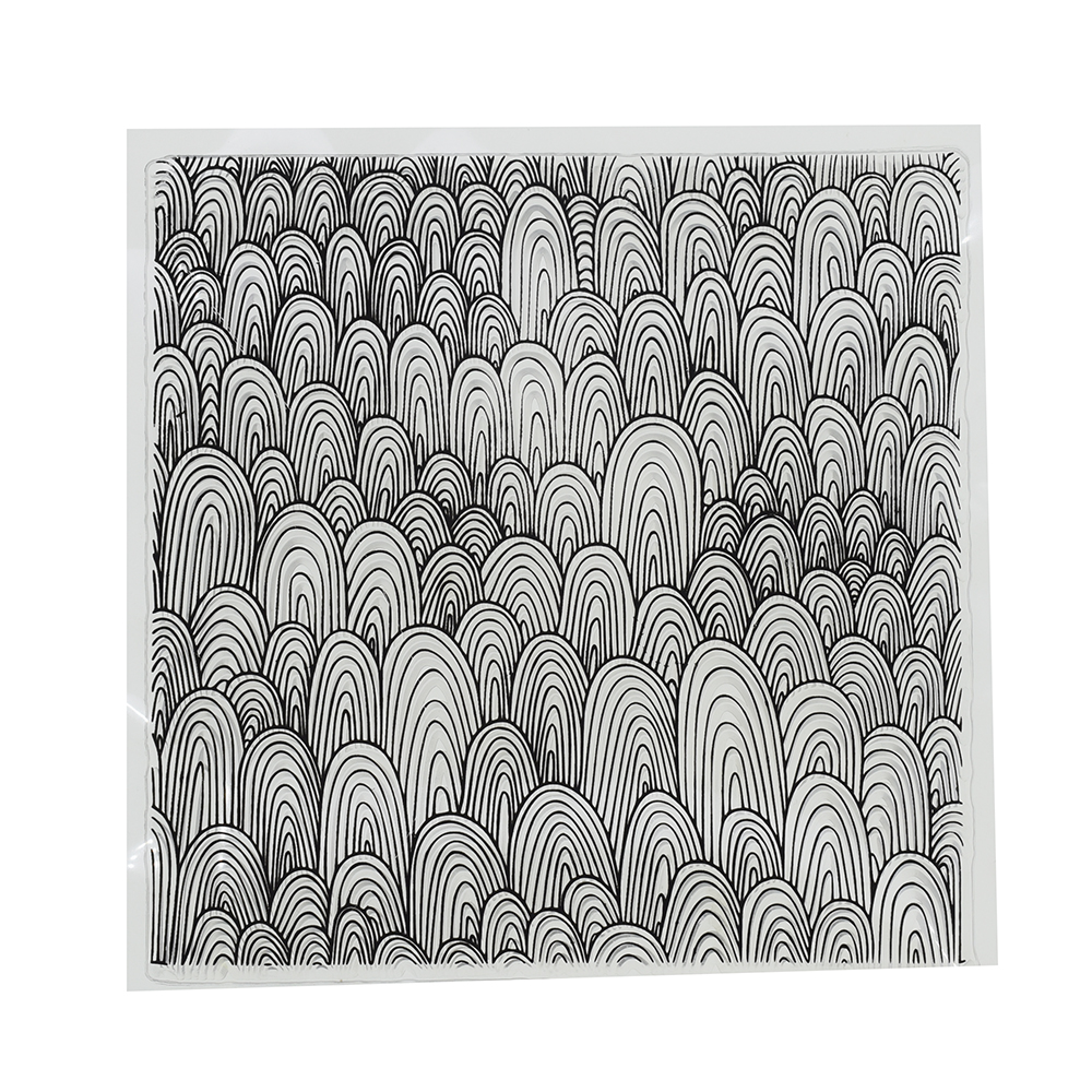 Mandala Polymer Clay Texture Stamp Sheet Emboss Ma... – Grandado