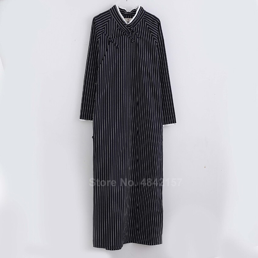 Kungfu Tang Suit for Man Chinese Long Robe Middle ... – Vicedeal