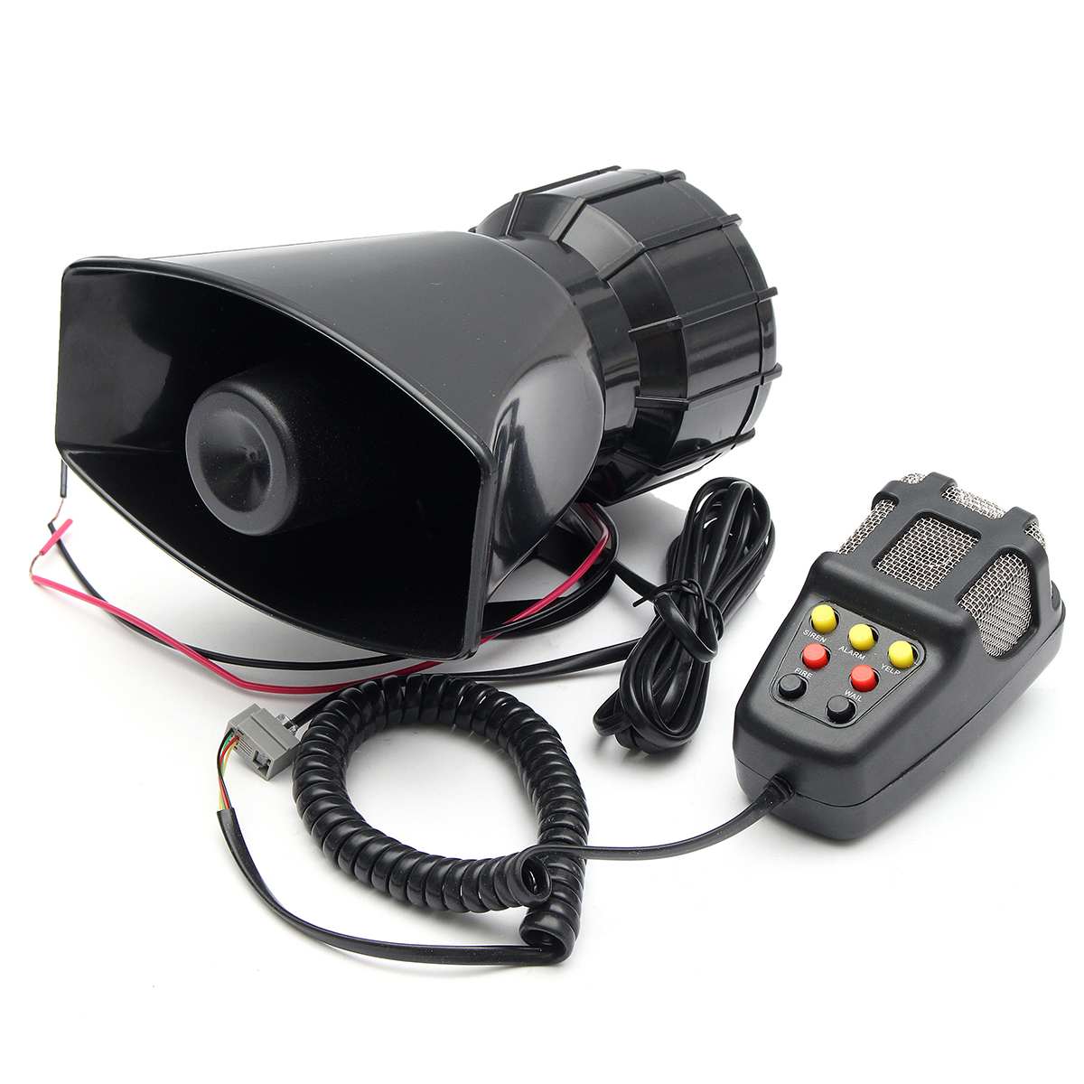 Autoleader 12V 7 Sounds PA System Car Loud Air Hor... – Grandado