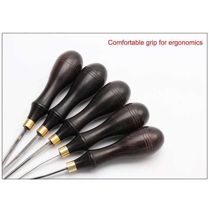 DIY Leathercraft Edge Beveler Wood Handle Edge Cut... – Grandado