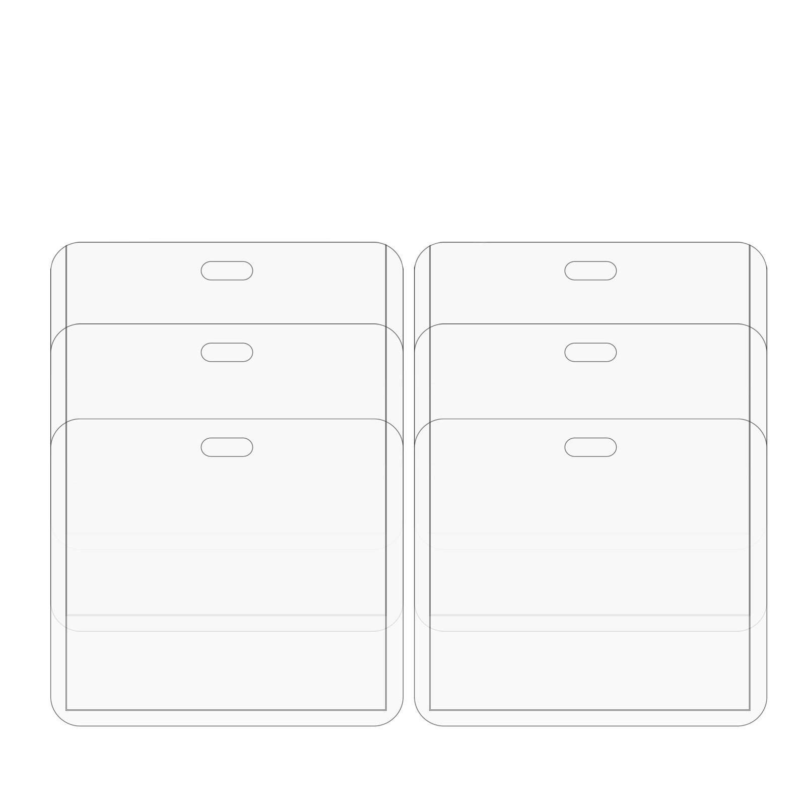 2pcs Health Card Vaccine Card Protective Case Wate... – Vicedeal