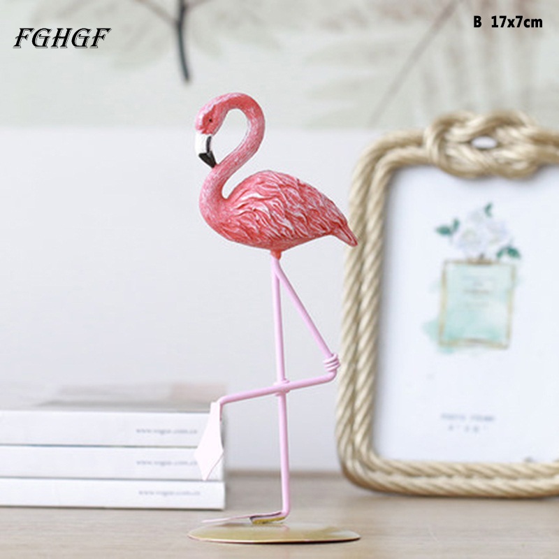 FGHGF Resin Simulation Flamingo For Garden Festiva... – Grandado