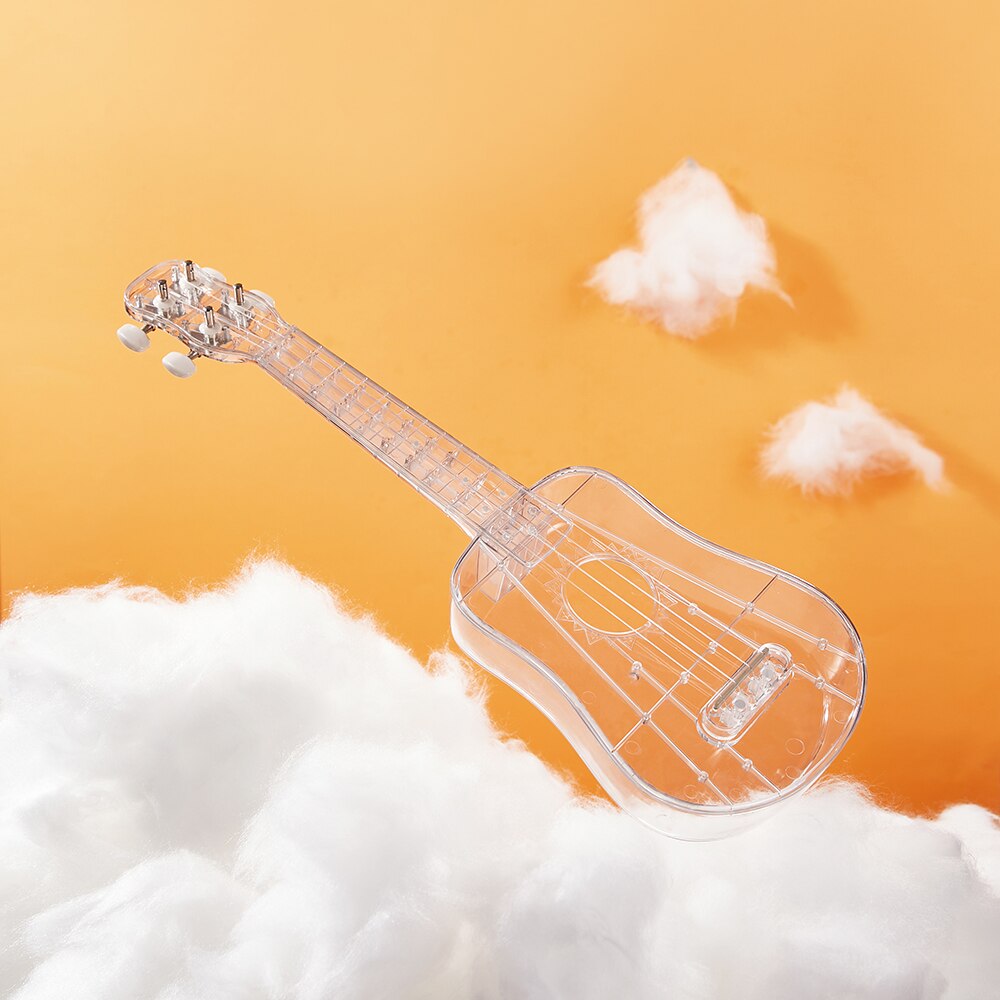 21-inch Transparent Ukulele for Students Adults Be... – Vicedeal