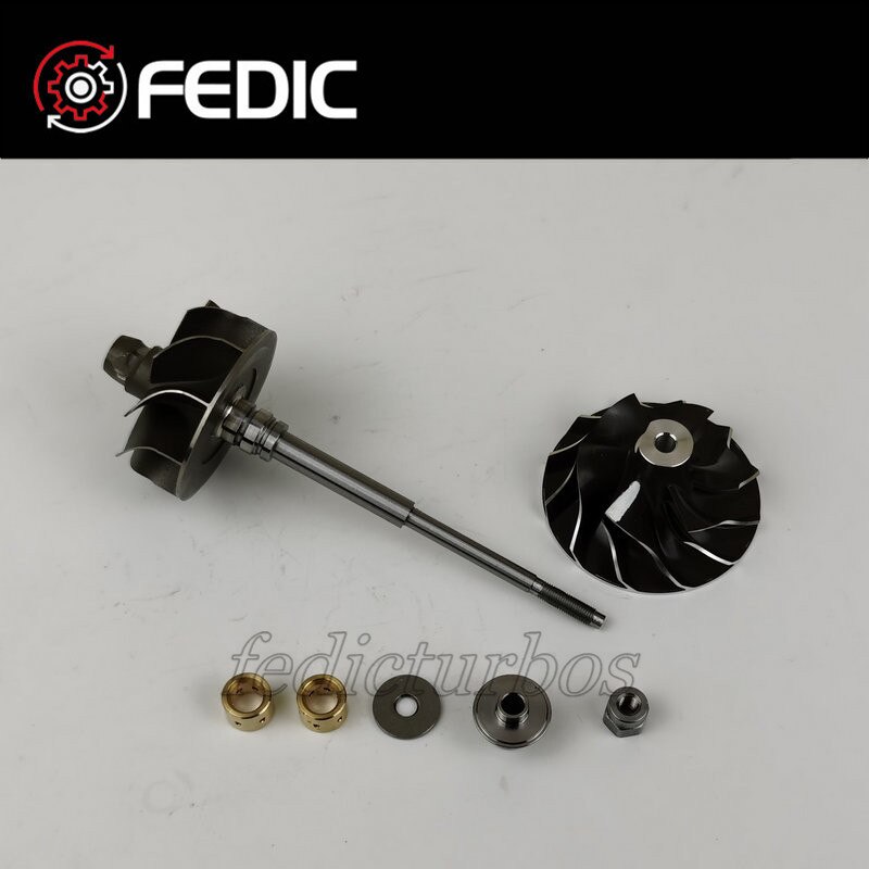 Turbocharger shaft and wheel KP35 54359880000 Turb... – Grandado