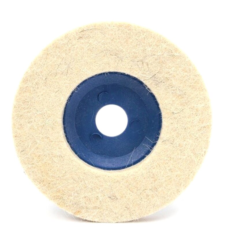 100mm Wool Polishing Wheel Buffing Pads Angle Grin... – Grandado