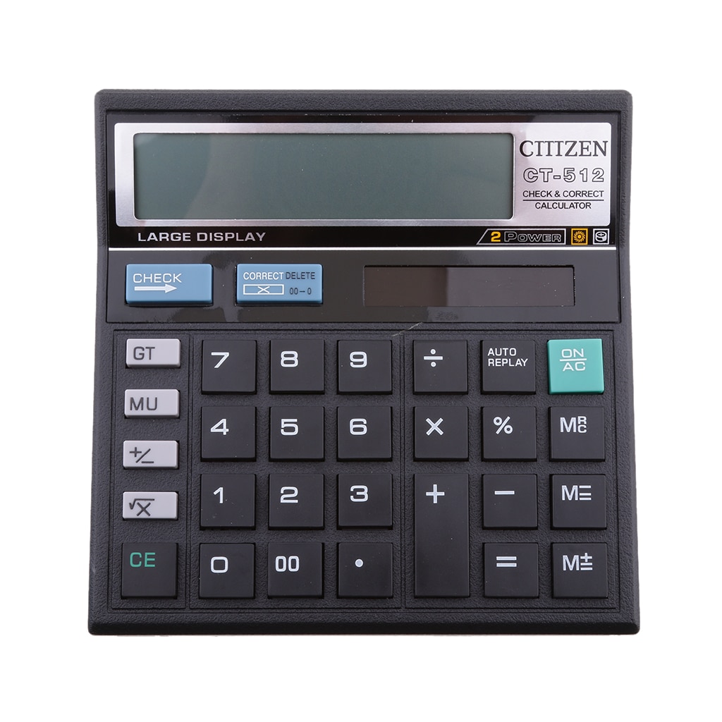 Electronic Desktop Calculator With Check And Corre Grandado 
