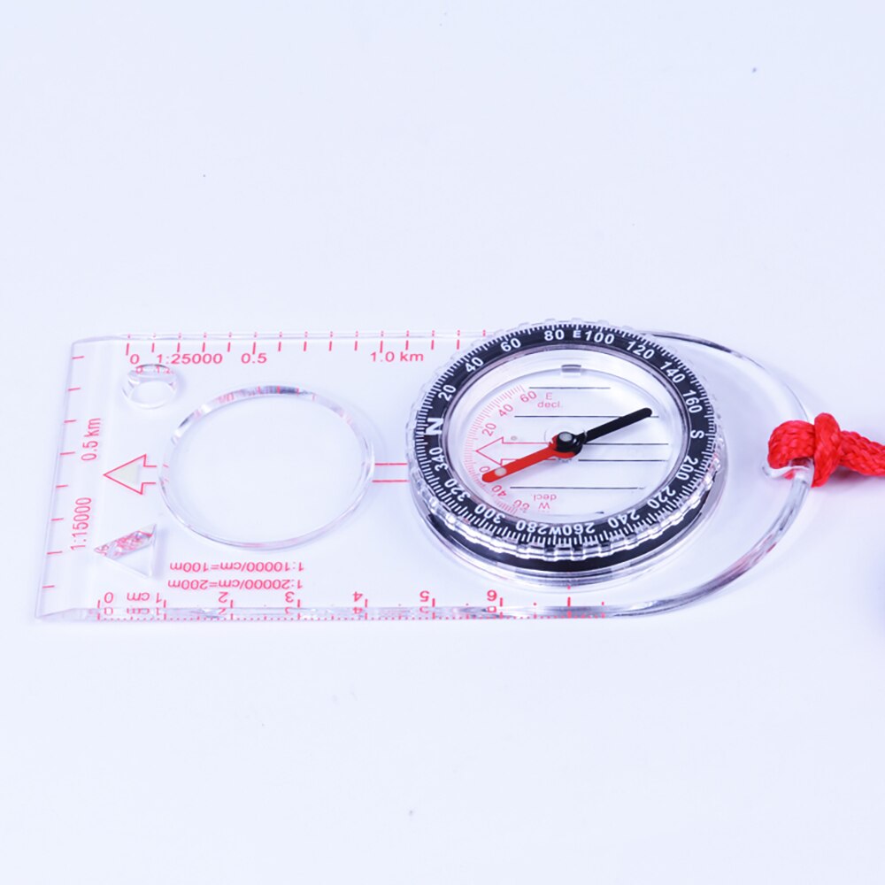 Portable Magnifying Compass Ruler Scale Scout outd... – Grandado