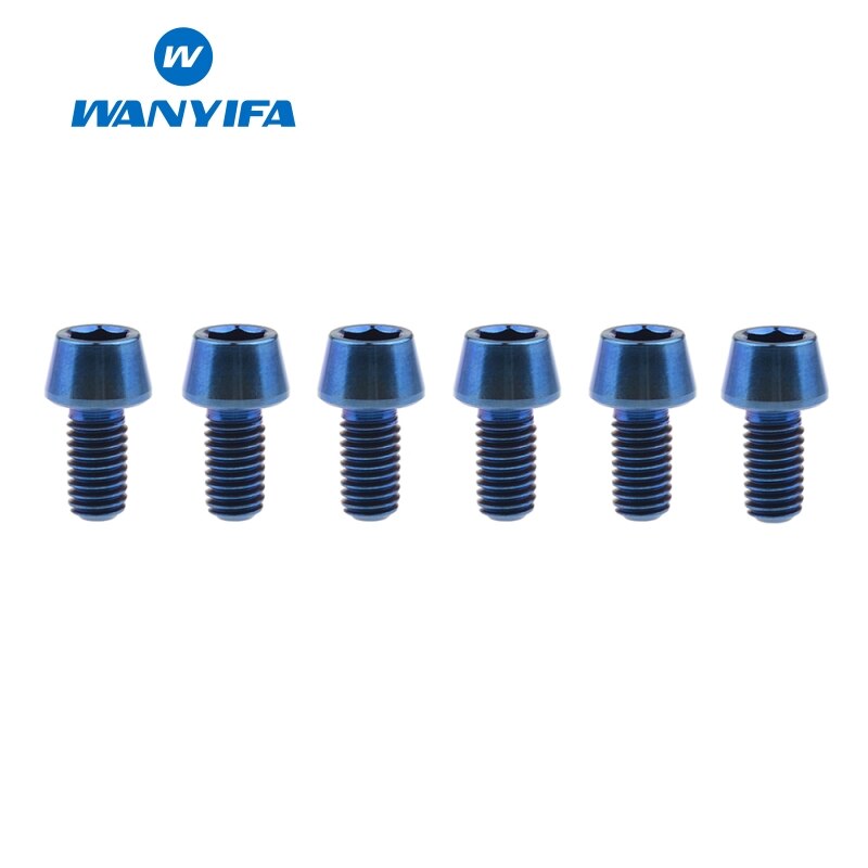 Wanyifa 6 Pcs M5x9 16 18 20mm Titanium Ti Tapered ... – Grandado