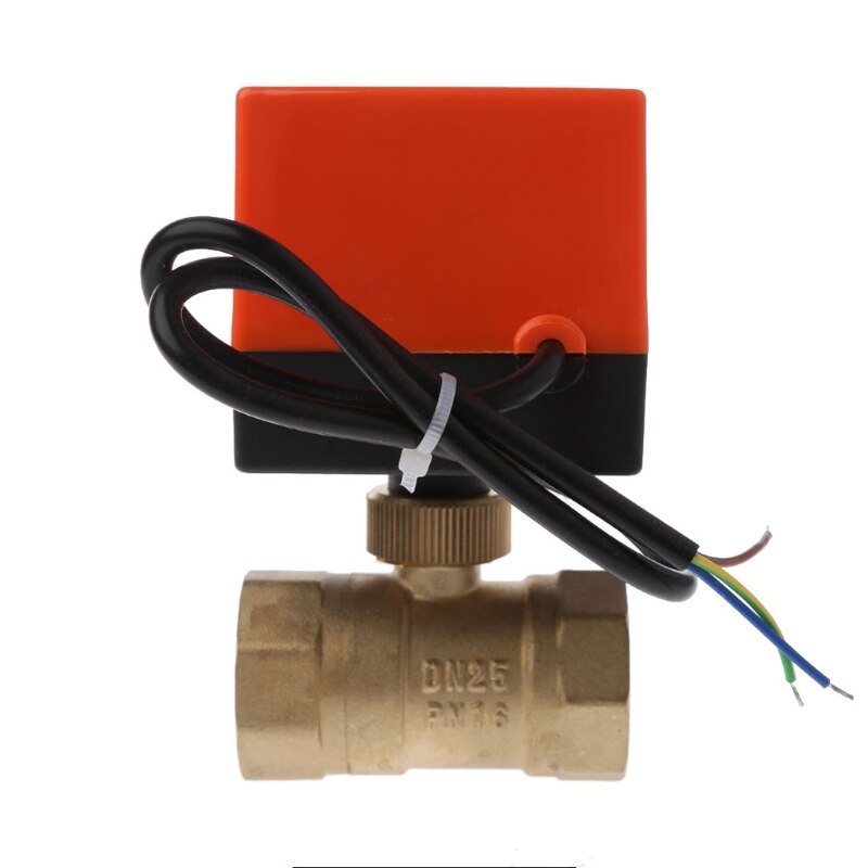 Electric Motorized Brass Ball Valve DN20 AC 220V 2... – Grandado