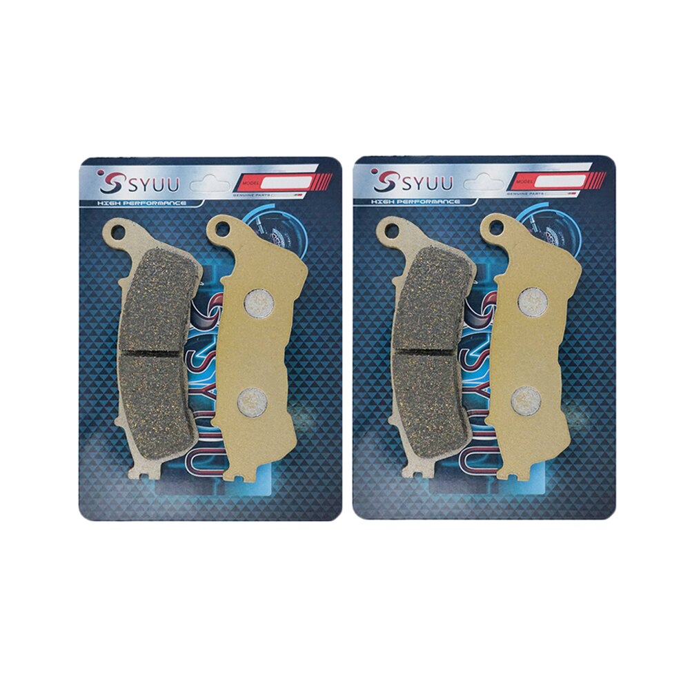 Motorcycle Copper Semi-Metal Front Rear Brake Pads... – Grandado