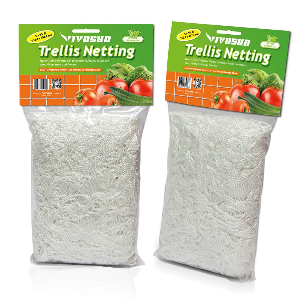 Red para plantas trepadoras, malla roja para plant... – Grandado