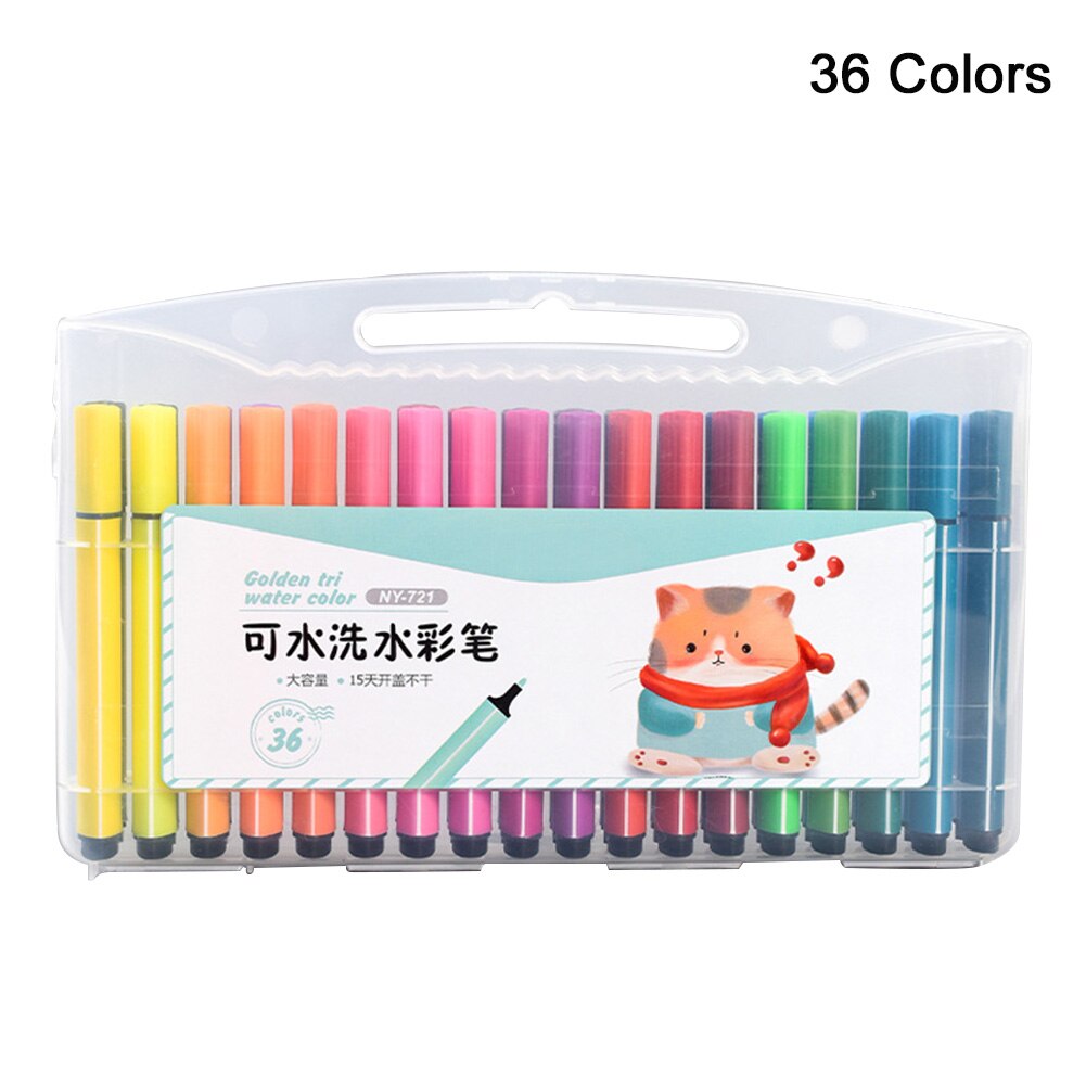 Marker Pen Set Watercolor Painting Drawing School ... – Vicedeal
