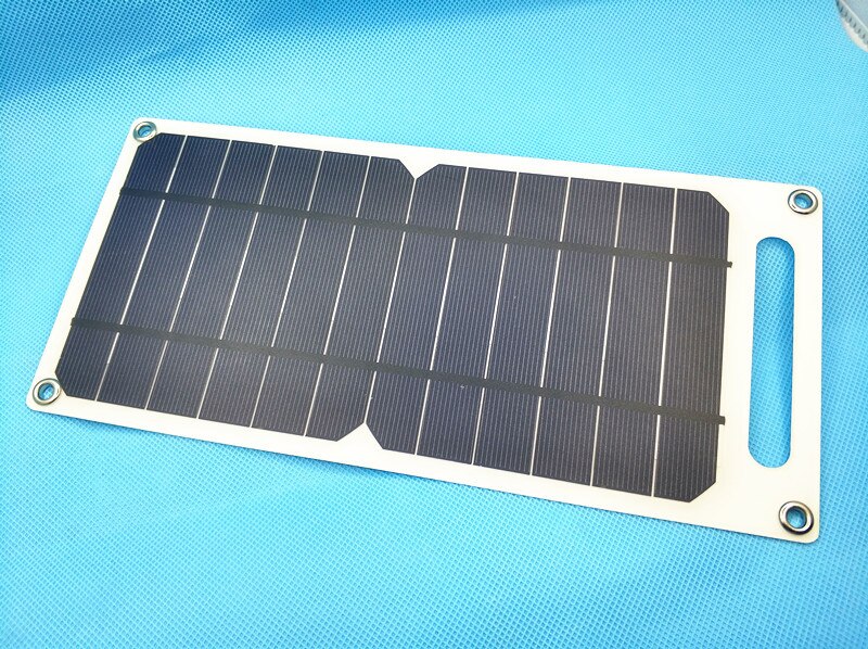 Panel solar de 6V6W con salida USB, cargador solar... – Grandado