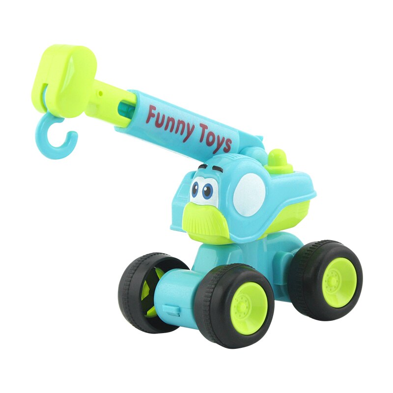 Cartoon Engineering vehicle Toys Car Mini Inertial... – Vicedeal