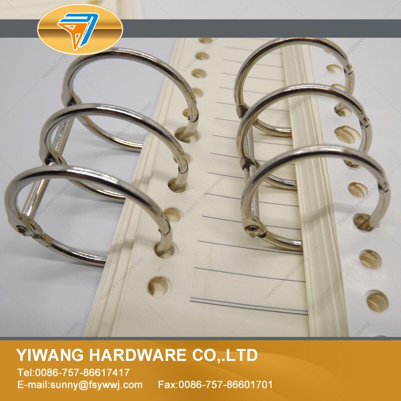 Goederen in voorraad vernikkeld 3 ringen kalender ... – Vicedeal