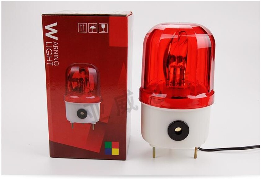 DC24V AC 220v 110v alarm light with sound Rotatory... – Vicedeal