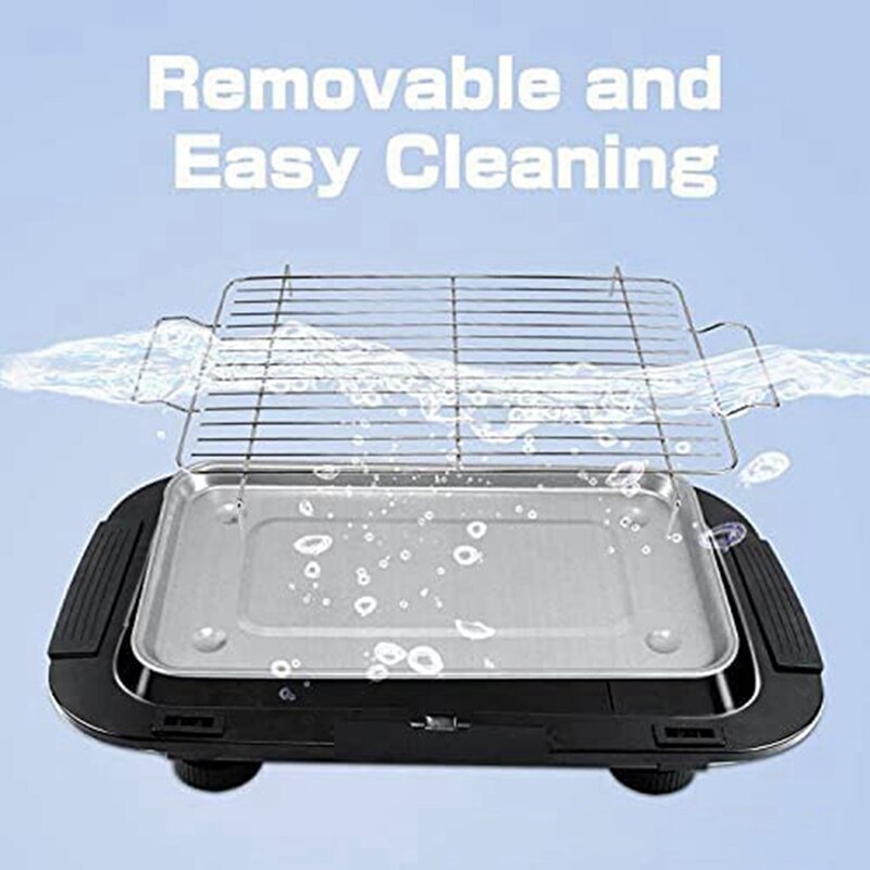 Practical Electric Grill Indoor Smokeless Temperat... – Grandado
